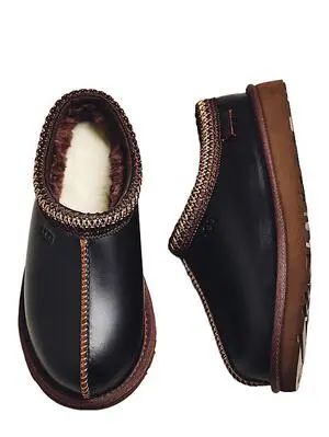 UGG Tasman Leather Regen Slippers - Ironwood