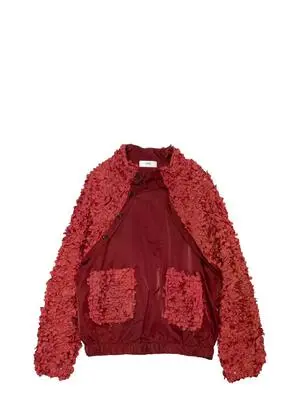 MULLER OF YOSHIOKUBO Floral-appliqué Sweatshirt - Red