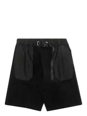 John Elliott Buckle-fastening Panelled Shorts - Black