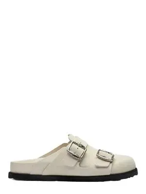 BIRKENSTOCK Double-strap Closed-toe Sandals - White