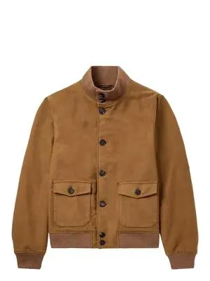 SLOWEAR Incotex Montedoro Cotton-twill Jacket - Brown