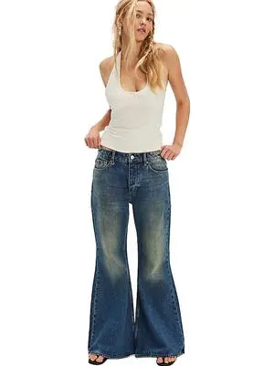 Neuw Chloe Baggy Flare Jeans - Take Off