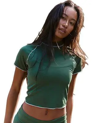 SALT GYPSY Low Rider Uv Protection Rashguard - Forest Green