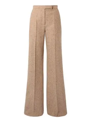 Valentino Garavani Wool Wide-leg Trousers - Neutrals