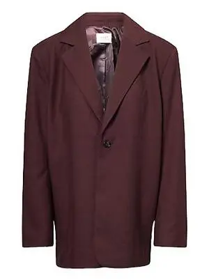 Dissh Notch-lapels Stretch-woven Blazer - Walnut