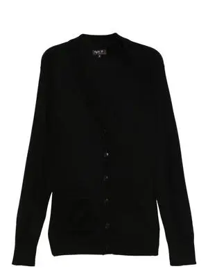 AGNÈS B. Cotton Cardigan - Black