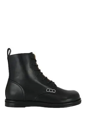JW Anderson Lace Up Ankle Boots - Black