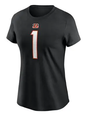 Nike Ja'marr Chase Cincinnati Bengals Nfl T-shirt - Black