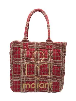 Isabel Marant Small Yenky Tote Bag - Red