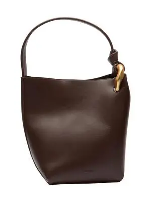 JW Anderson The Jwa Corner Bucket - Deep Walnut