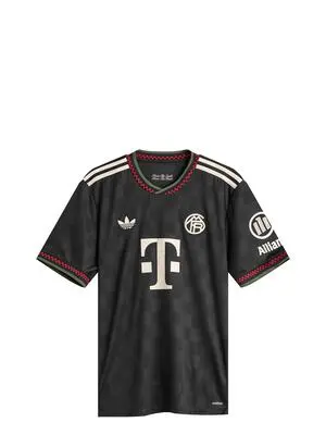 Adidas Fc Bayern 2025/2026 Third Jersey Top - Black