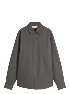 MERELY MADE Lazy Overshirt - Asphalt Grey
