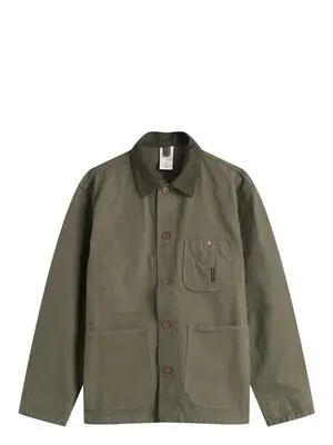 Nudie Jeans Howie Chore Jacket - Green Duck Canvas