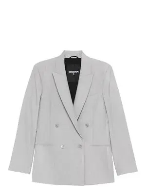 Patrizia Pepe Essential Blazer - Grey