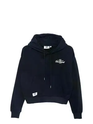 CHOCOOLATE Logo-embroidered Hoodie - Blue