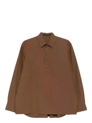 Sofie D'hoore Button-placket Shirt - Brown