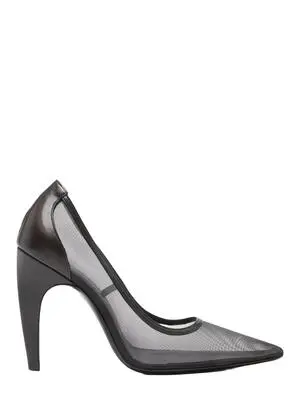 JUDE Pointed-toe Mesh Pumps - Brown
