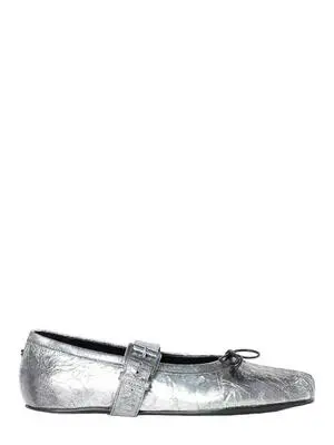 ANN DEMEULEMEESTER Zoey Ballerinas - Silver