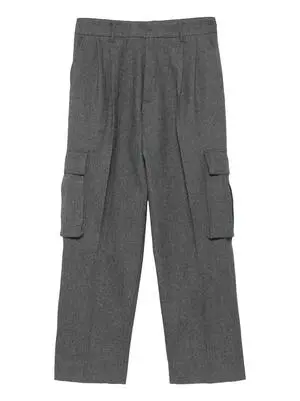 Patrizia Pepe Cargo Tailored Trousers - Grey