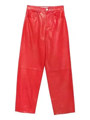 RÓHE Lambskin Pants - Red