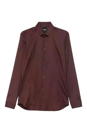 Patrizia Pepe Poplin Slim-fit Shirt - Red