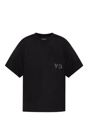 Y3 Logo-print T-shirt - Black