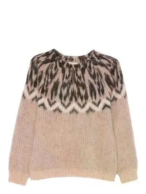 FORTE_FORTE Fairisle Pattern Sweater