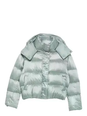 Patrizia Pepe Hooded Puffer Jacket - Green