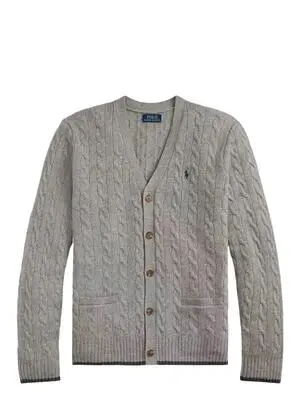 Polo Ralph Lauren Cable-knit Cardigan - Grey