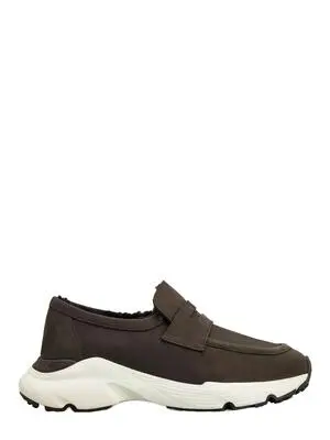 TOD'S Moccasin Shearling Trainers