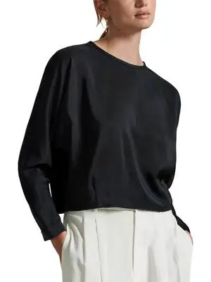 Polo Ralph Lauren Crew-neck Blouse - Black