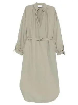 Christian Wijnants Belted Shirt Dress - Green
