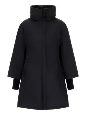 Herno High-neck Coat - Black
