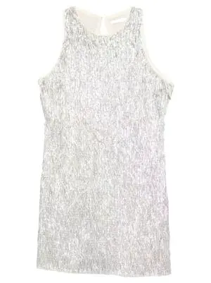 Patrizia Pepe Sequin-embellished Mini Dress - Grey