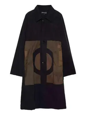 EDWARD CUMING Paneled Coat - Black