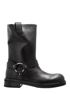 Dolce & Gabbana Harness Strap Boots - Black