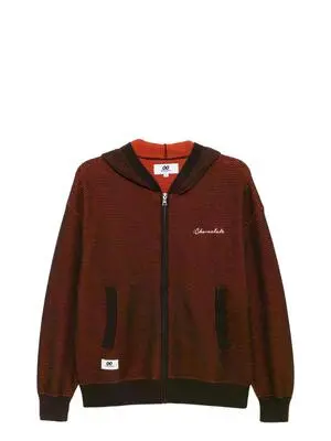 CHOCOOLATE Logo-embroidered Hoodie - Brown