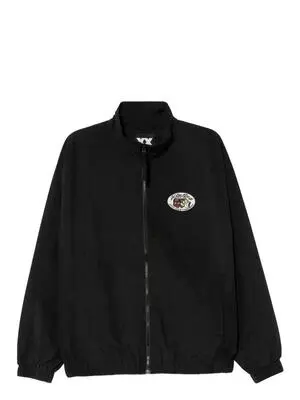 FINGERCROXX Logo-embroidered Jacket - Black