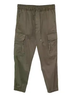 FINGERCROXX Logo-patched Cargo Pants - Green