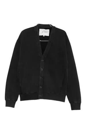 JW Anderson Buttoned V-neck Cardigan - Black