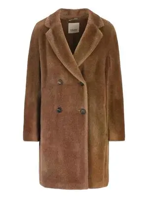 Max Mara Double-breasted Wool Coat - Brown