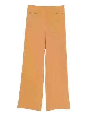 Patrizia Pepe Flared Trousers - Neutrals
