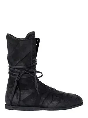 ANN DEMEULEMEESTER Palne High-top Sneakers - Black