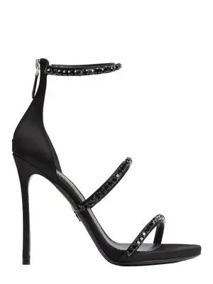 Dsquared2 Straps Strass Sandals - Black