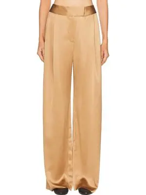 THE SEI Relaxed Trouser - Chestnut