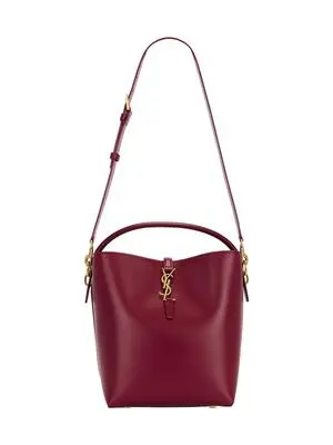 Saint Laurent Le 37 Bucket Bag - Spicy Cherry