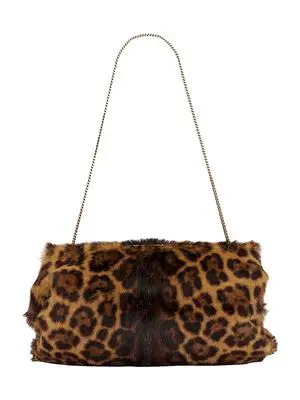 Saint Laurent Large Clutch - Manto Naturale