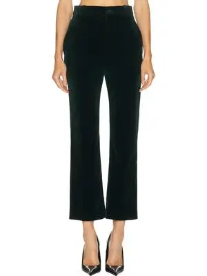 Saint Laurent Straight Leg Pant - Emeraude