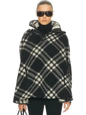 Burberry Neve Cape - Black