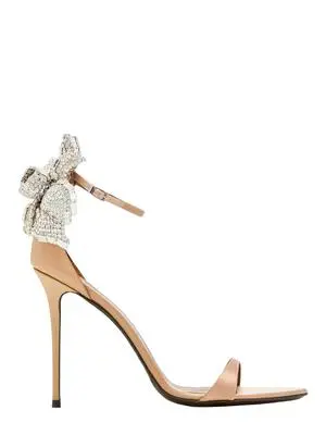 GIUSEPPE ZANOTTI 105mm Embellished Heeled Sandals - Gold